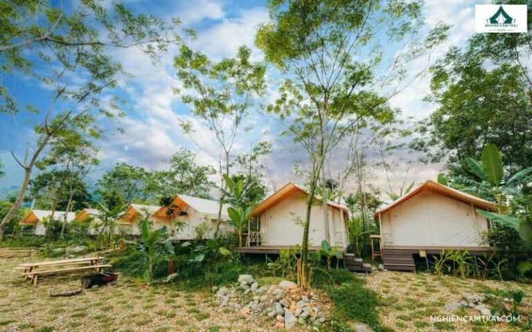 Cool Valley Glamping: Khu cắm trại bên suối cực chill, mới toanh
